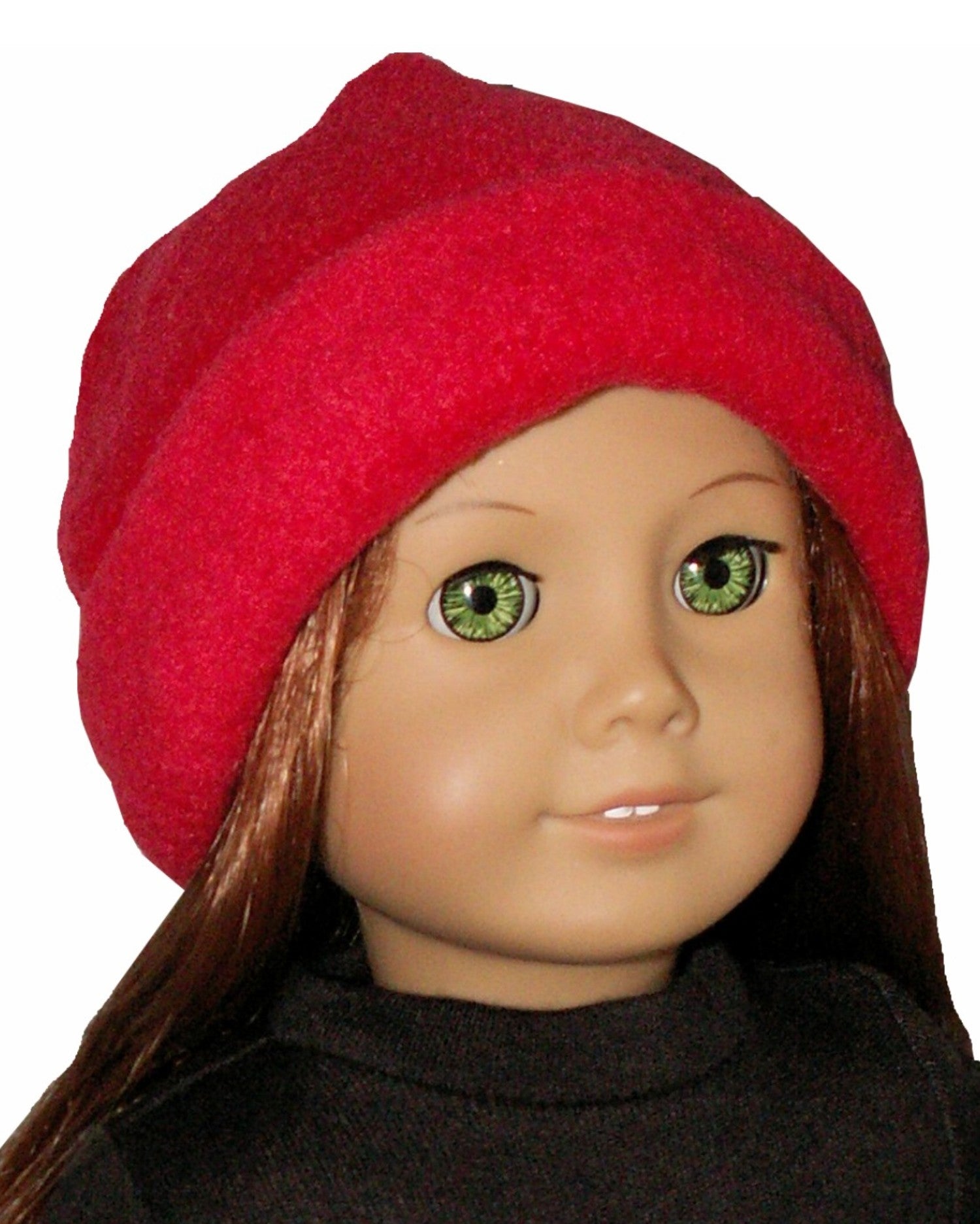 Fleece Beanie – Doll Clothes by Carole