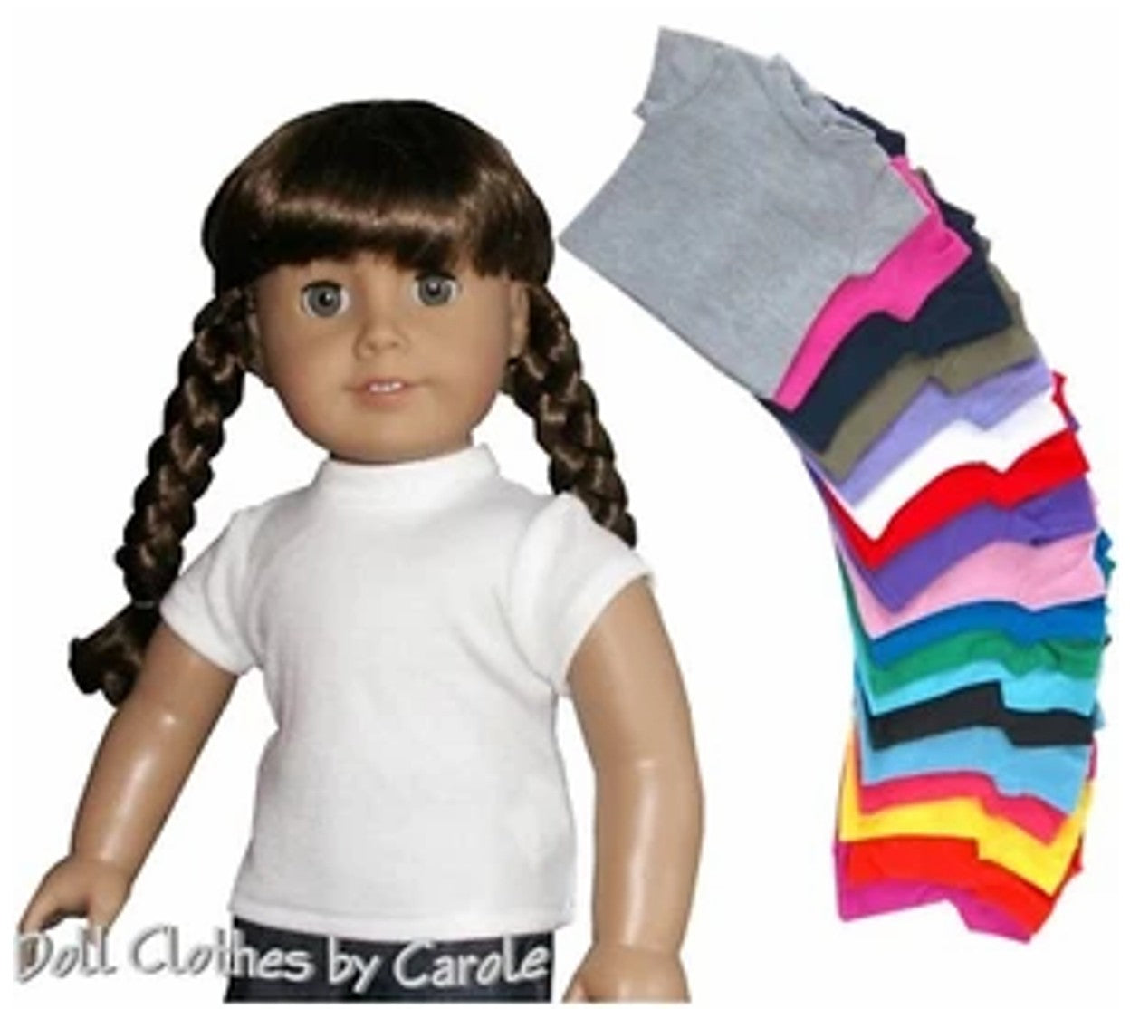 Assorted Tee Shirts – Doll Clothes by Carole