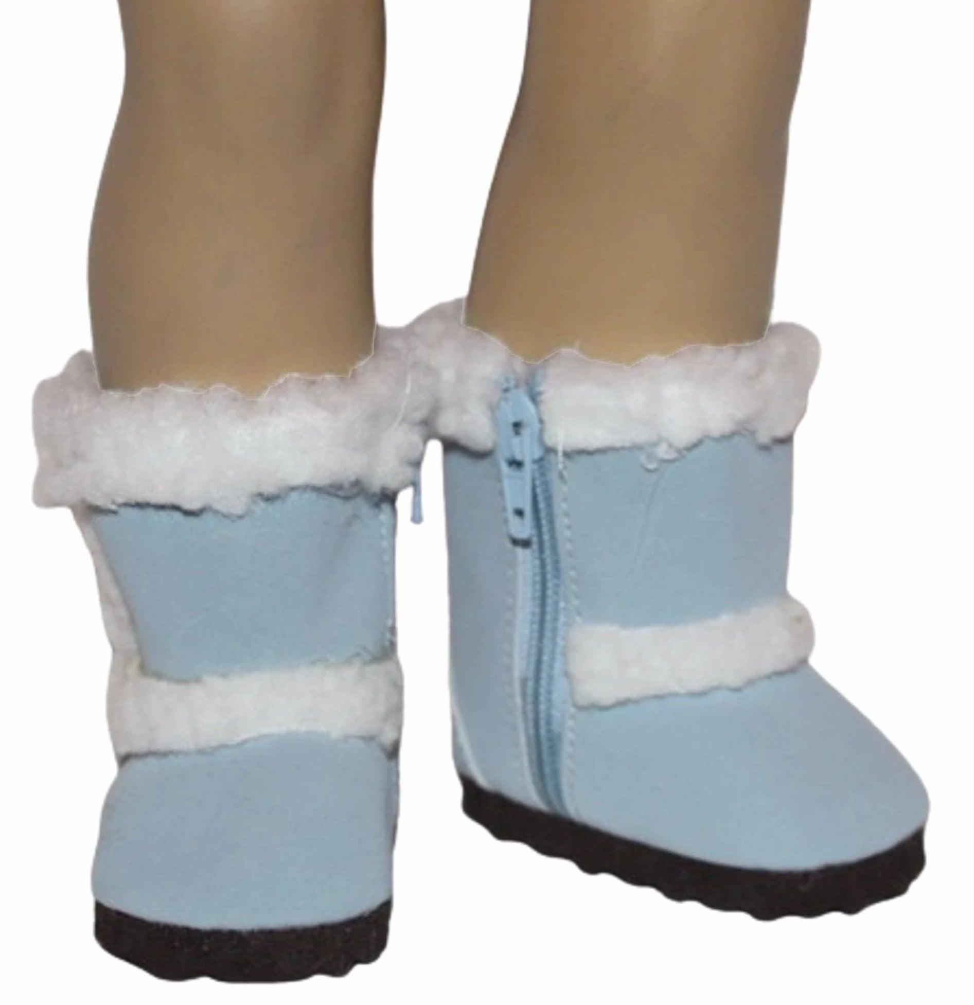 Light Blue Ugg Boots – Doll Clothes by Carole