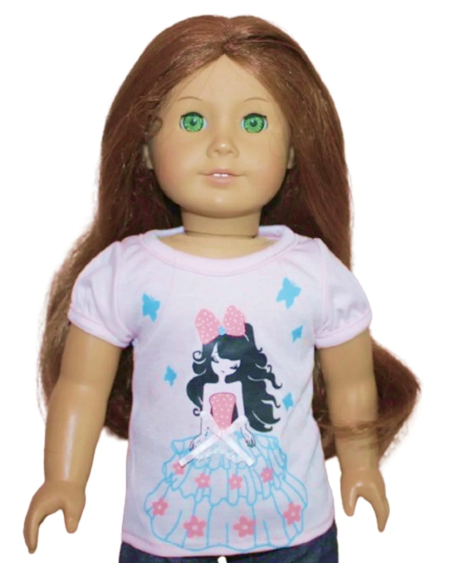 Pink Princess Tee – Doll Clothes by Carole