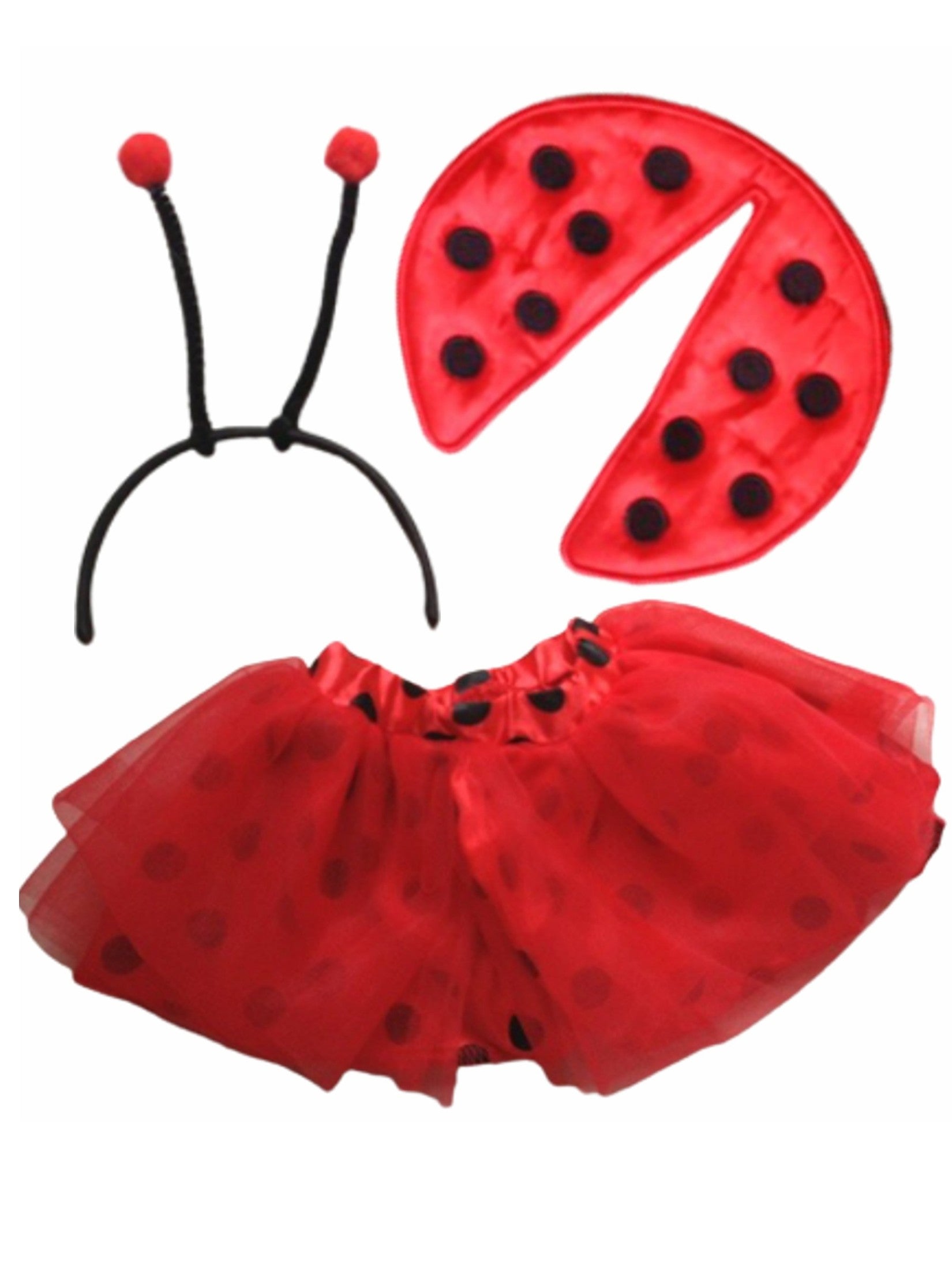 Red Ladybug Costume – Doll Clothes by Carole